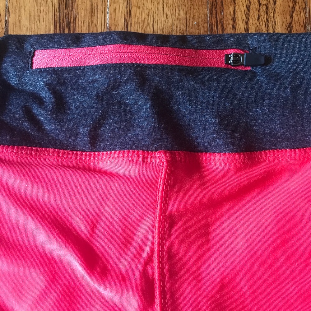 Mpg Mondetta Performance Gear Capri Leggings Sz L - Gem